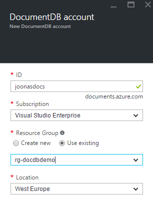 Azure DocumentDB and Web Apps global deployment - Joonas W's blog